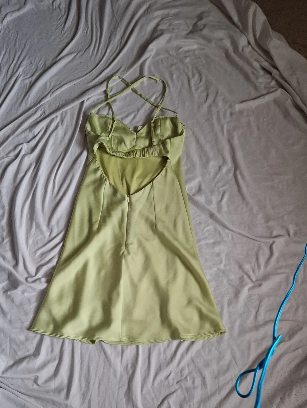 Princess Polly | Dresses | Princess Polly Lemon Green Slip Dress | Poshmark